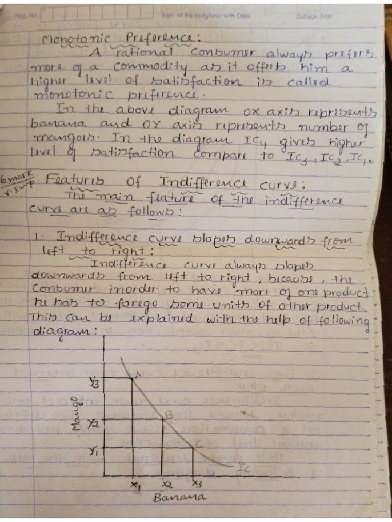 Economics notes | PDF