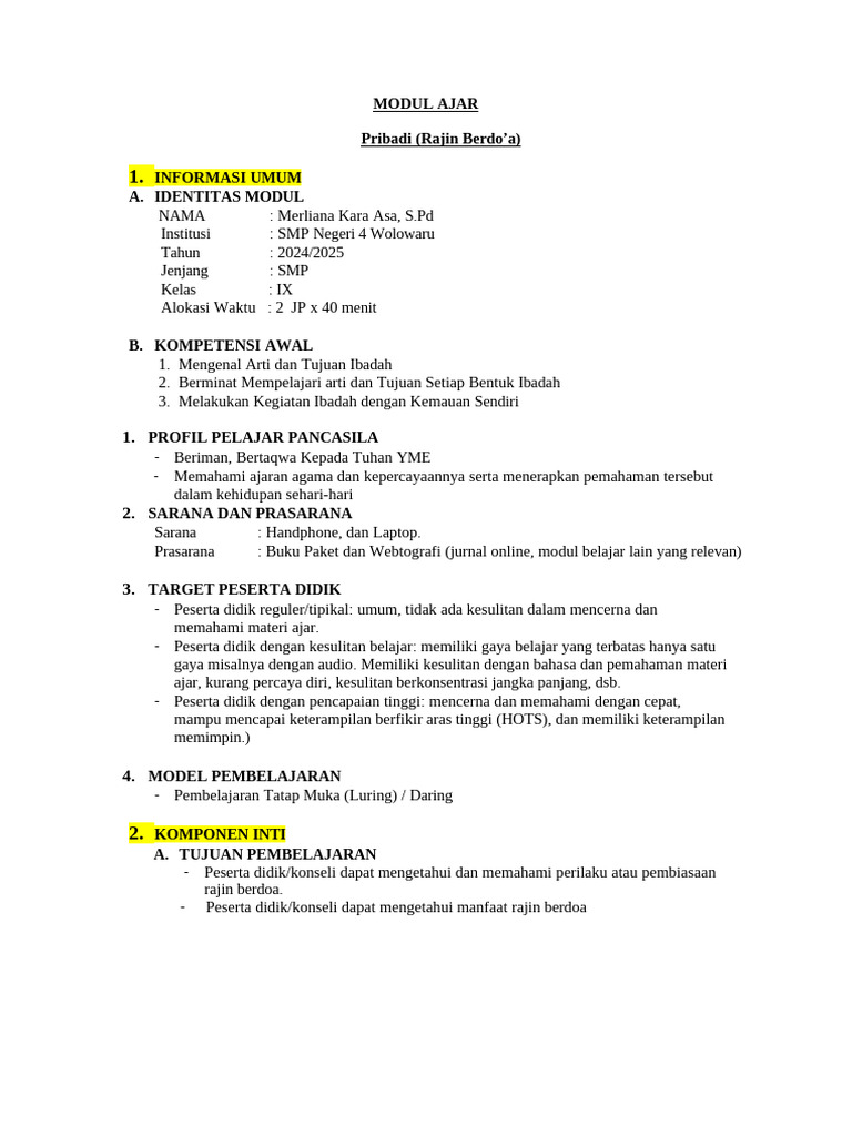 Ibadah Dengan Kemauan Sendiri | PDF