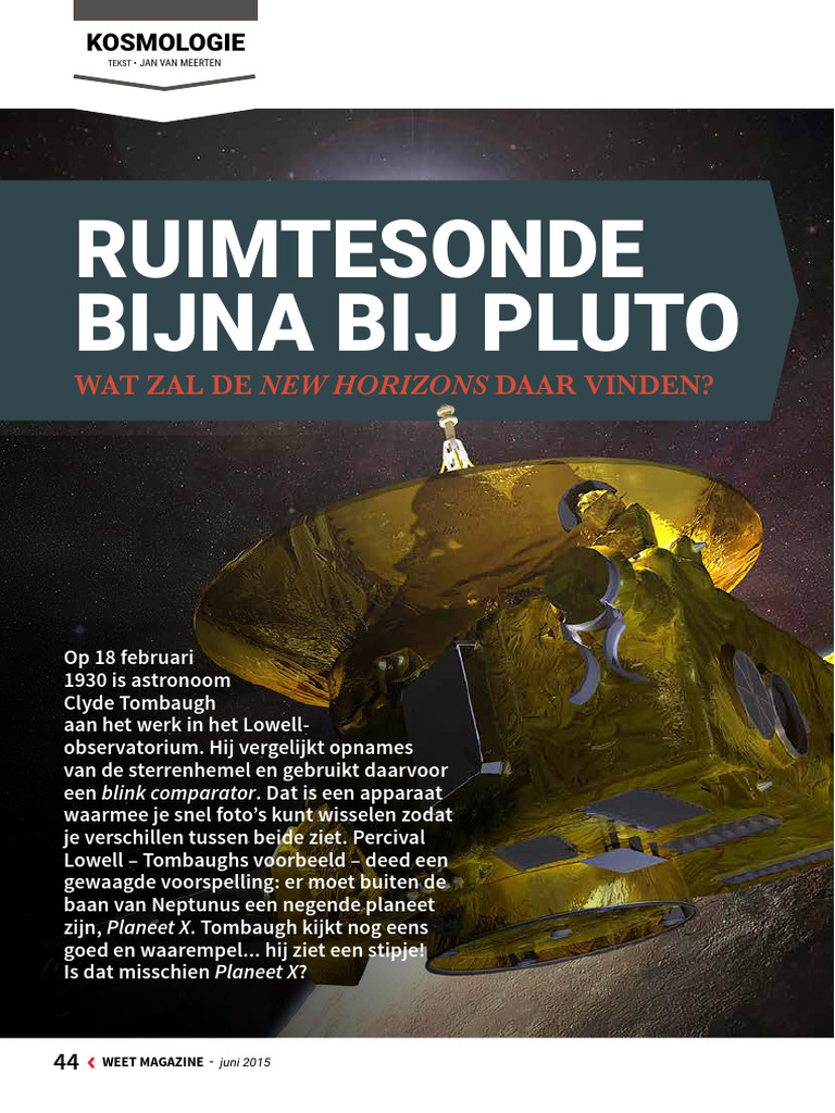 Weet 33 Pluto | PDF