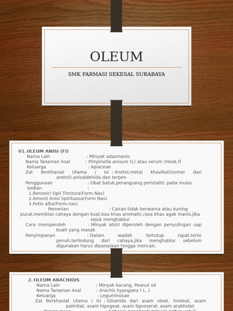 OLEUM | PDF
