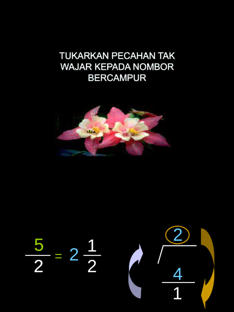 Improper Fractions To Mixed Numbers | PDF