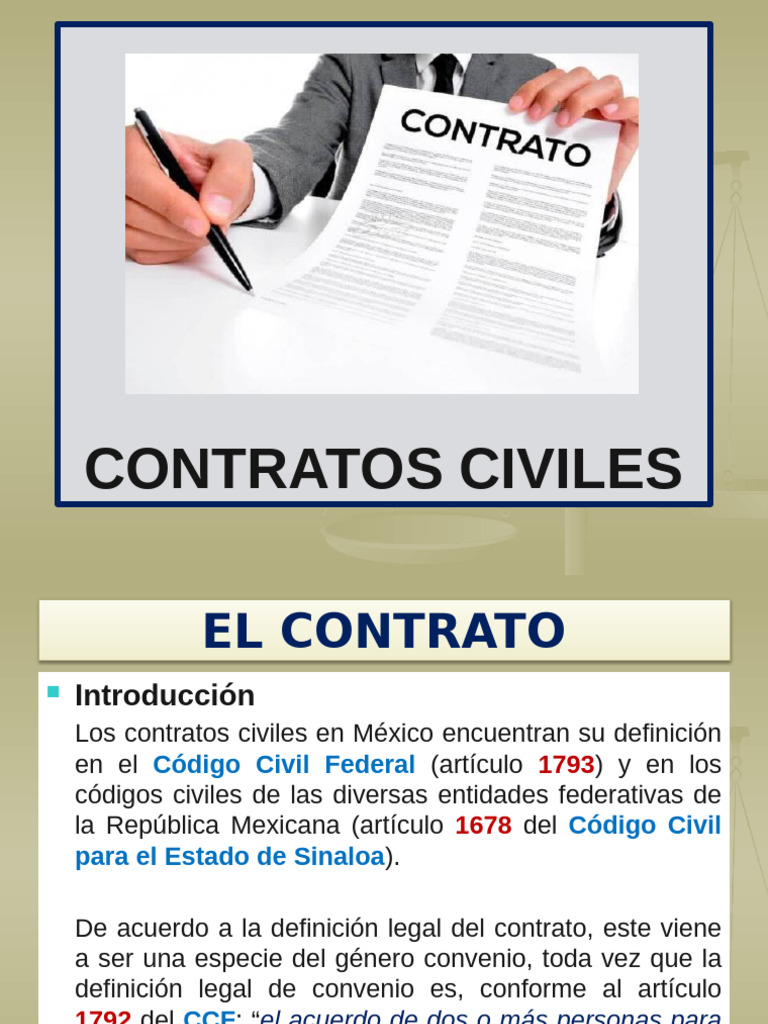 Guía sobre Contratos Civiles en México | PDF | Condominio | Derecho privado
