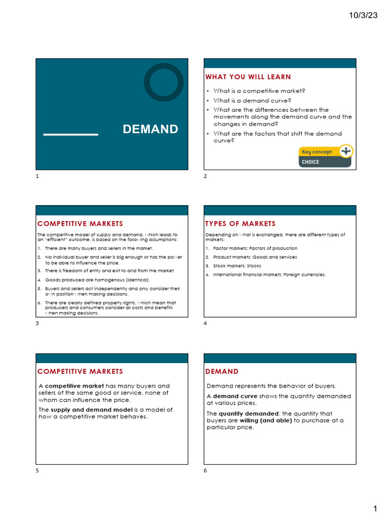 3 - Demand | PDF