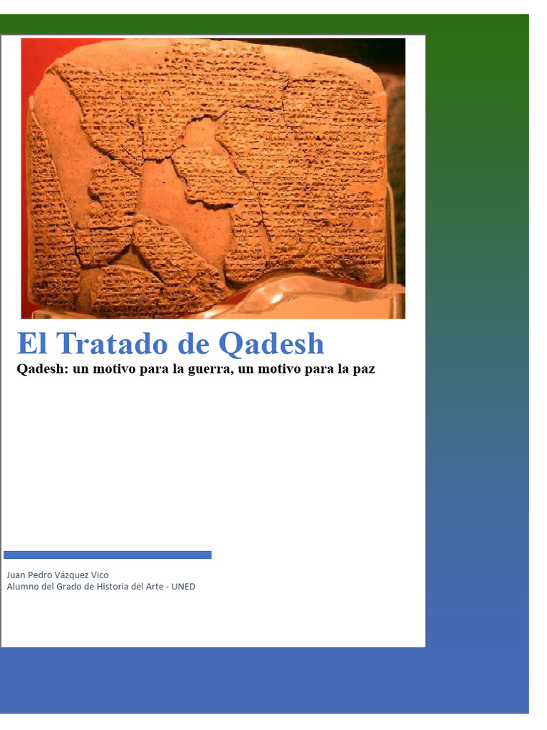Batalla y Tratado de Qadesh | PDF