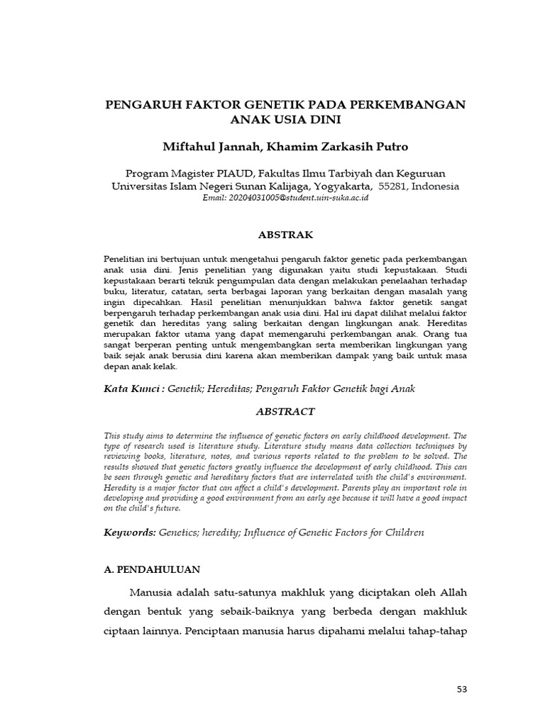 Faktor Genetik - Merged | PDF