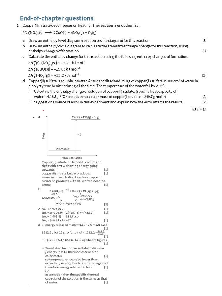 chap 6 end qp ms | PDF