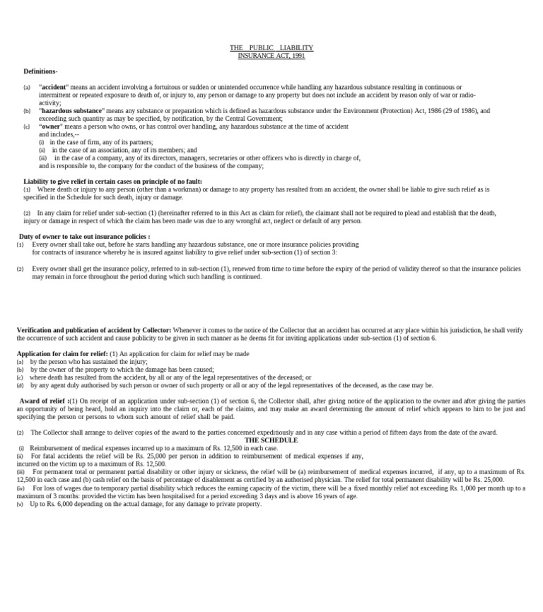 PLI Act ppt. Done | PDF