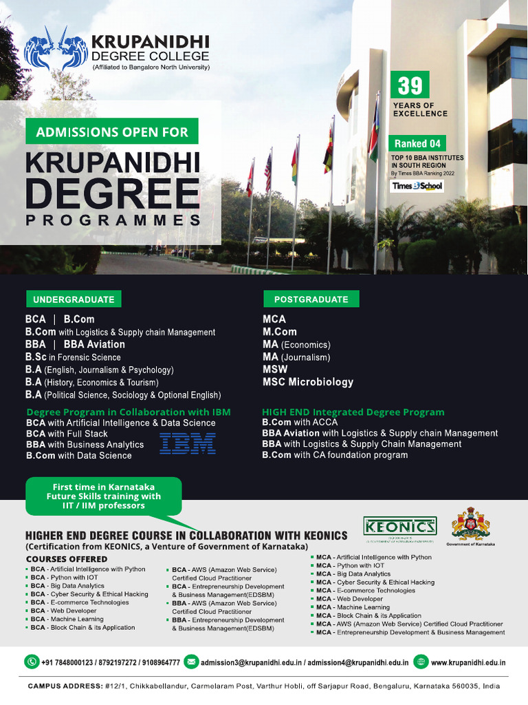 Flyer Degree 2024 | PDF