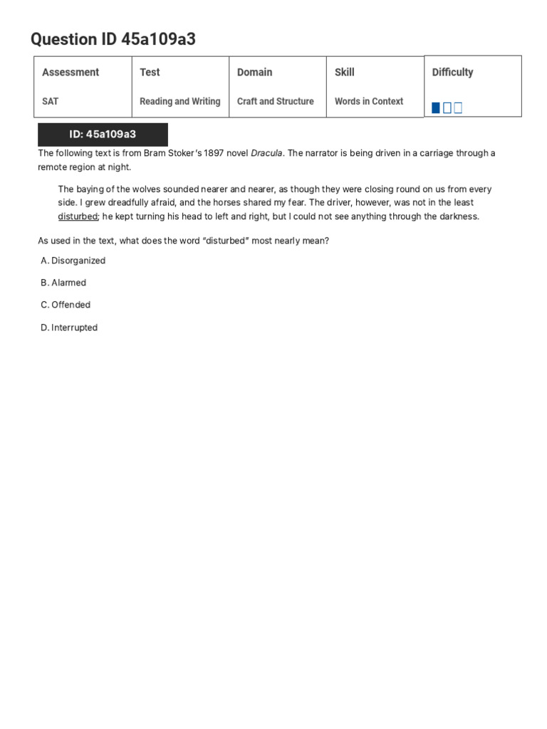 Words in Context (Level 1) | PDF
