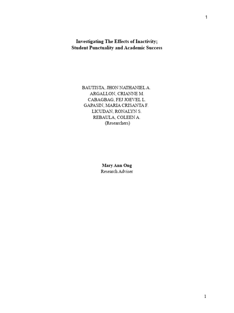 Practical Research Chapter 1 2 1 2 | PDF