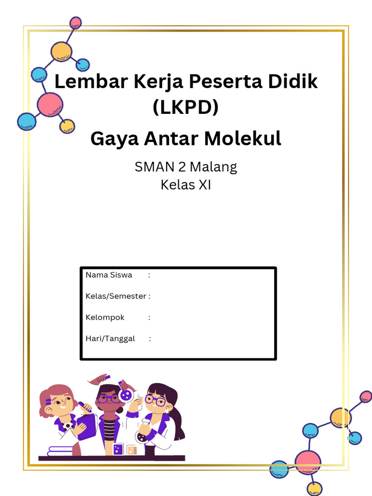 LKPD Gaya Antarmolekul | PDF