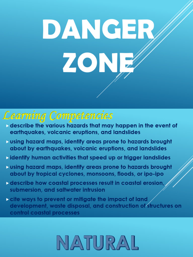 Danger Zone | PDF | Flood | Tropical Cyclones