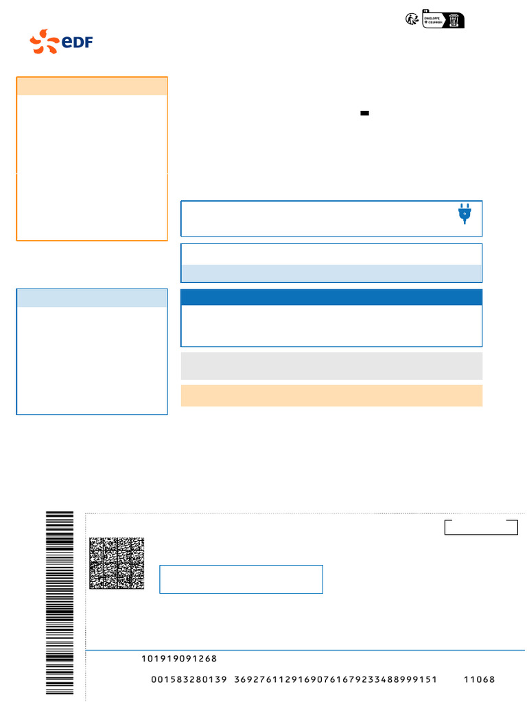 Facture Edf Eveillard Georges Alexandre | PDF
