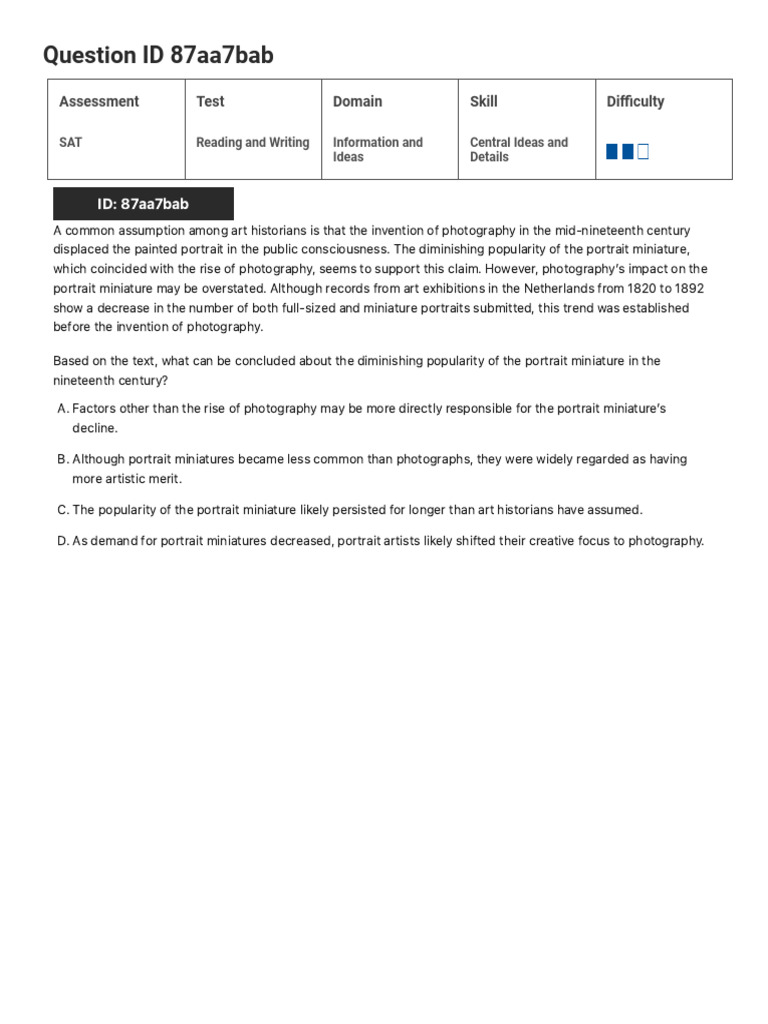 Central Ideas and Details (Level 2) | PDF