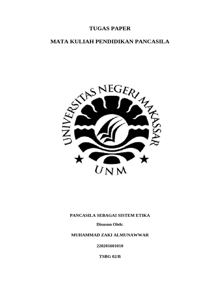 TUGAS PAPER Pertemuan 12 - Muh - Zaki.almunawwar | PDF TUGAS PAPER Pertemuan 12 - Muh - Zaki.almunawwar | PDF