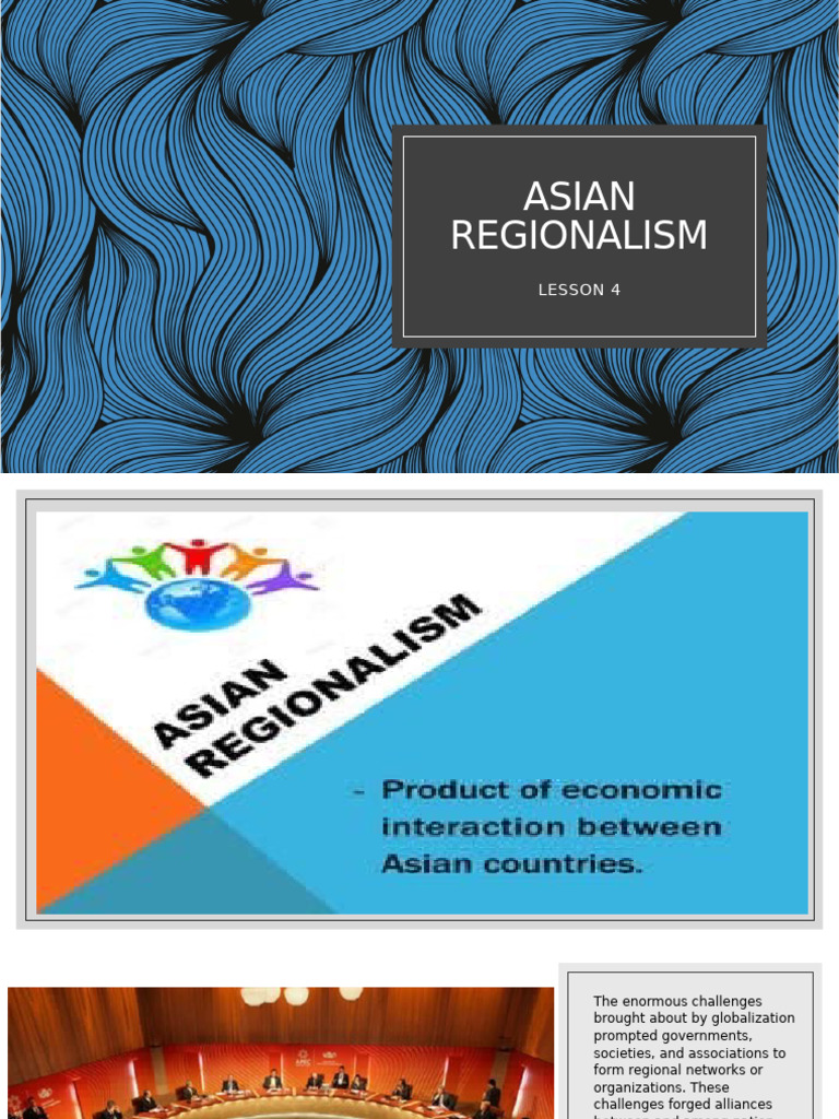 Asian Regionalism | PDF