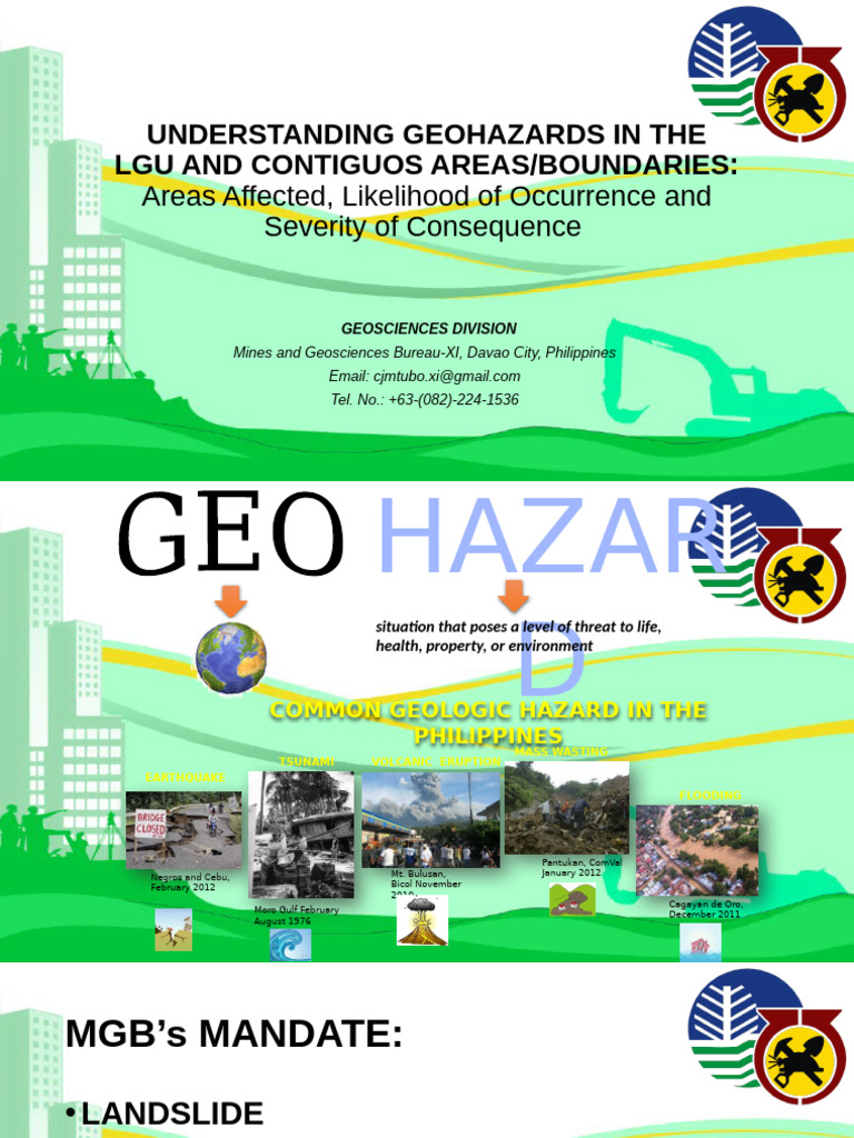 Geohazard | PDF