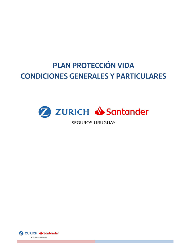 Póliza Protección Vida Banco Santander para Web (Ajuste Julio 2024) | PDF
