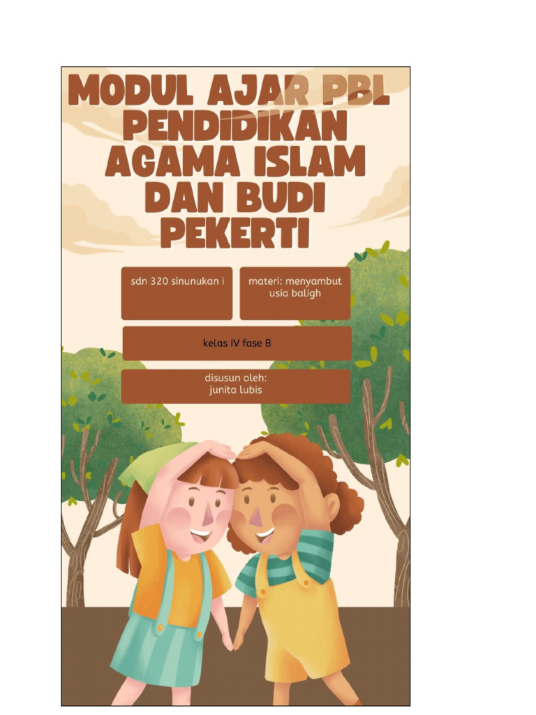 MODUL AJAR PBL | PDF