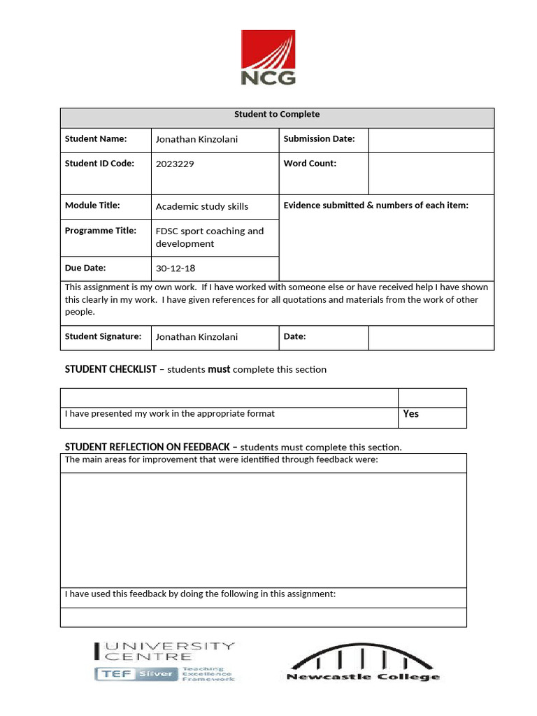 John ACS 100 Portfolio 1819-1 | PDF