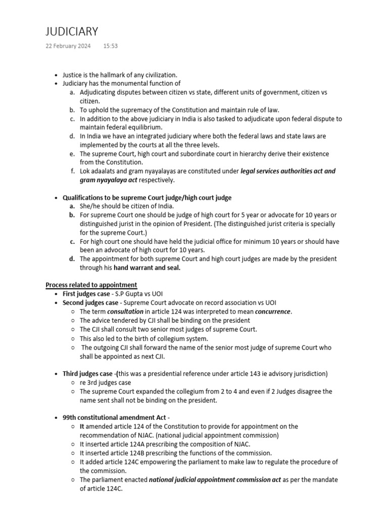JUDICIARY | PDF