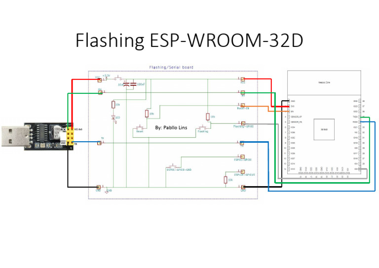 Wiring - ESP WROOM 32D 1 | PDF