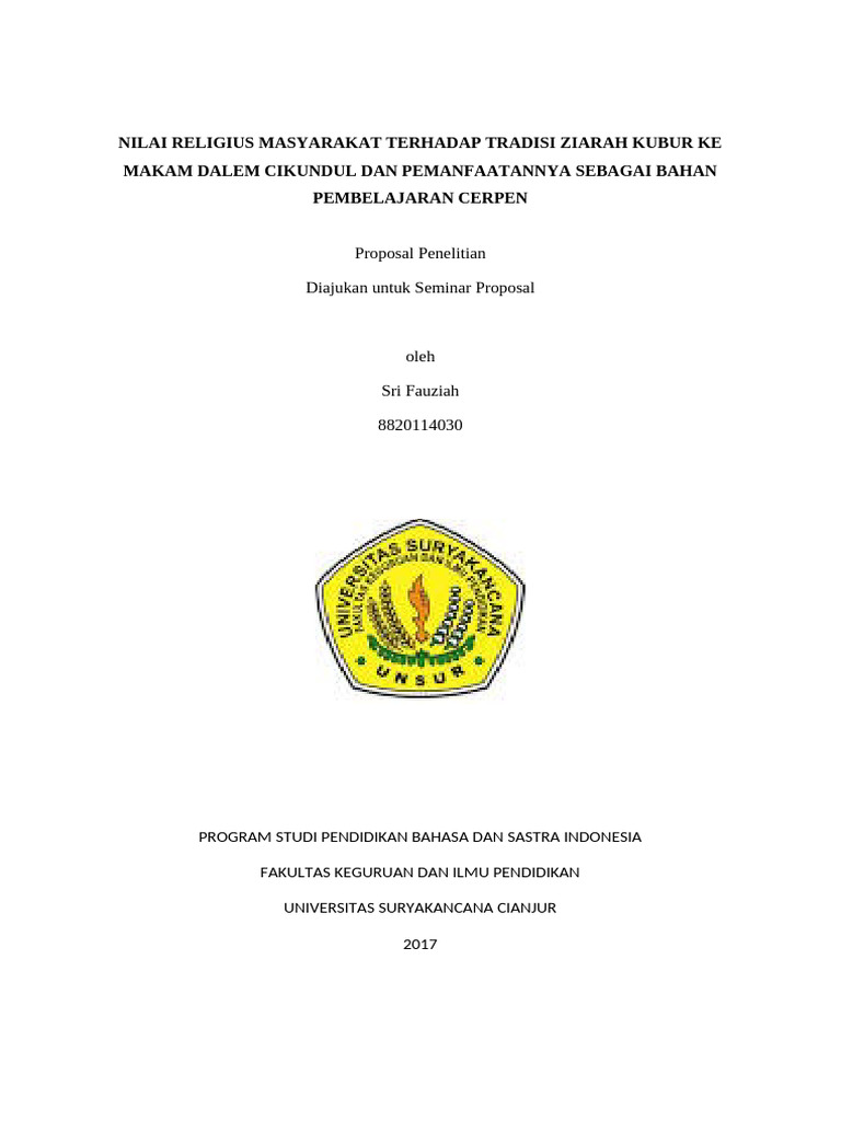 Cover Dan Lembar Pengesahan | PDF