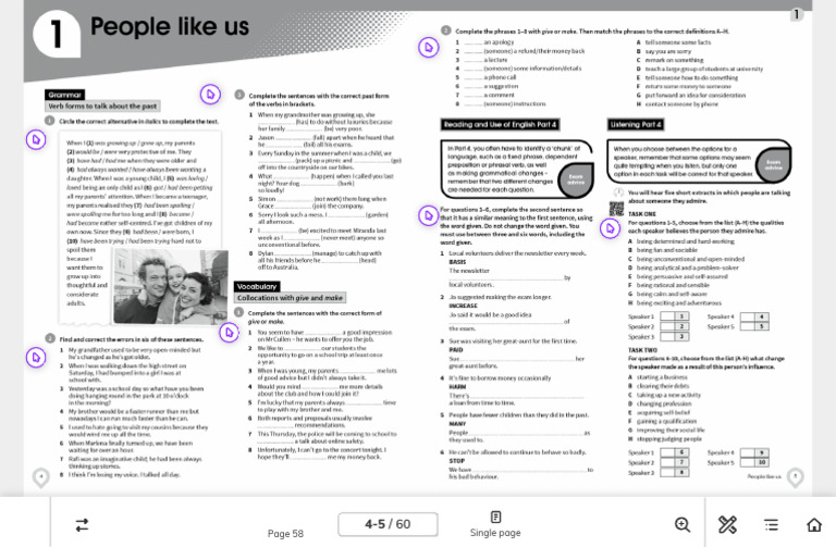 Workbook Interactive Ebook Complete Advanced Third Edition | PDF