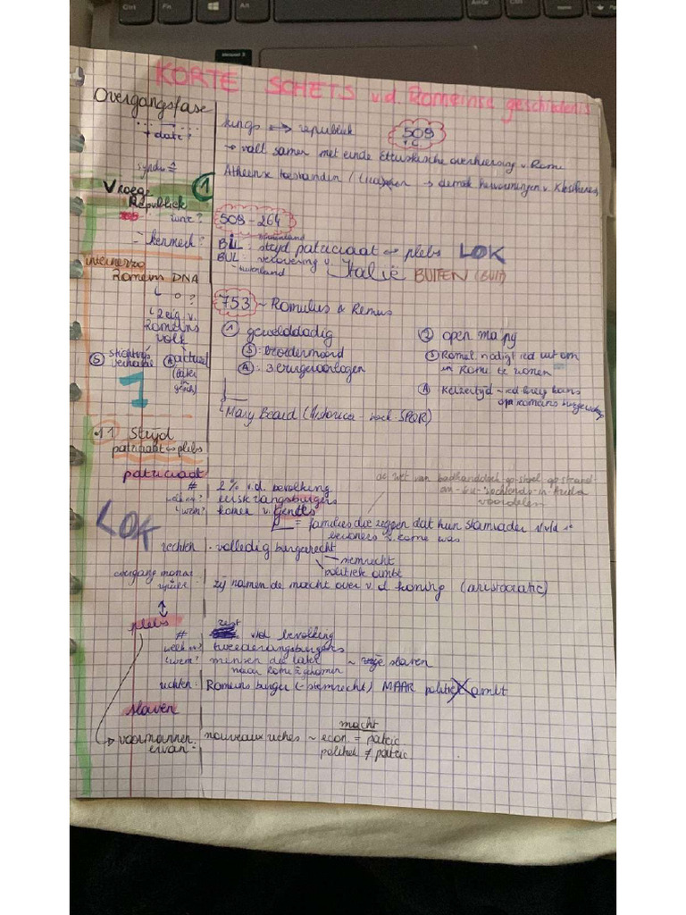 Korte Schets Romeinse Gesch Samenvatting | PDF