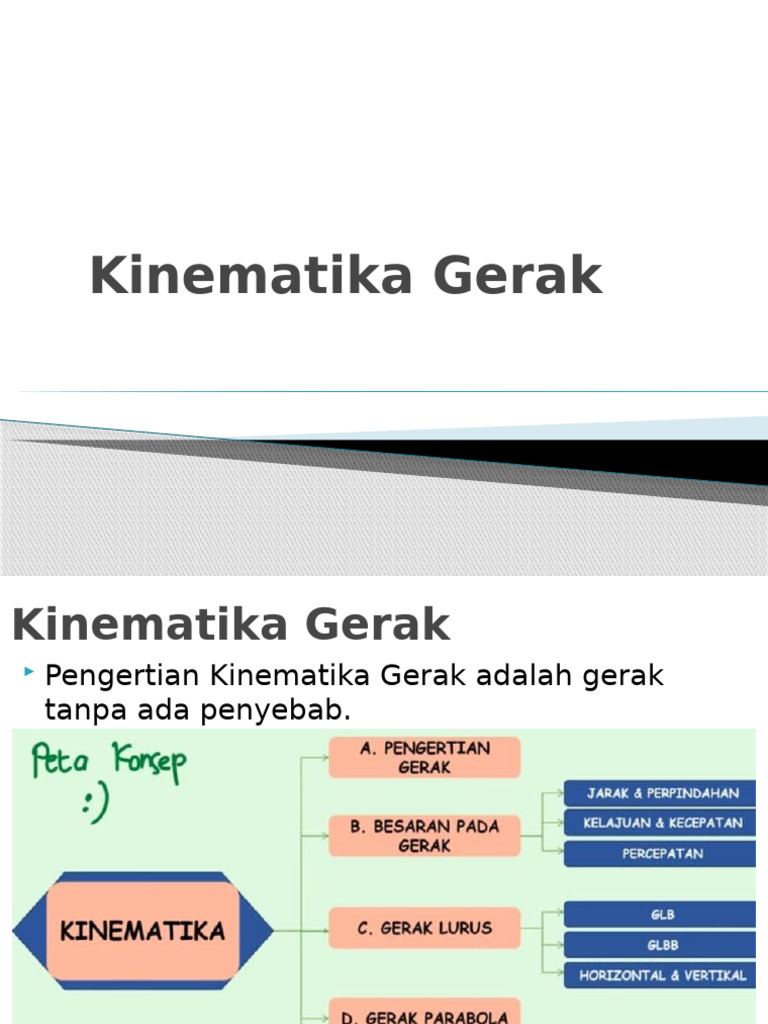 Kinematika Gerak | PDF