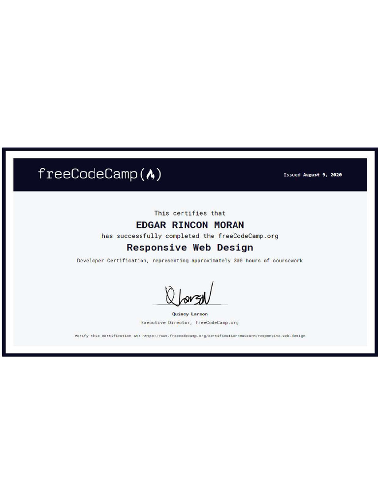 FreeCodeCamp Responsive Web Design Certification Projects | PDF FreeCodeCamp Responsive Web Design Certification Projects | PDF
