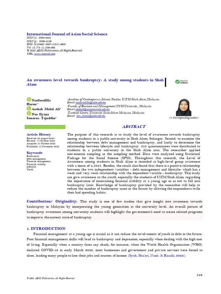 Ijass202313 (11) 359 369 | PDF