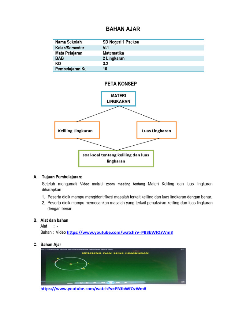 Bahan Ajar Siklus Iii - Dawan | PDF