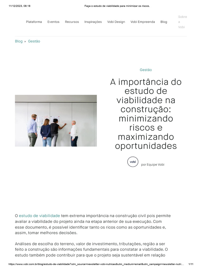 Como fazer estudo de viabilidade | PDF