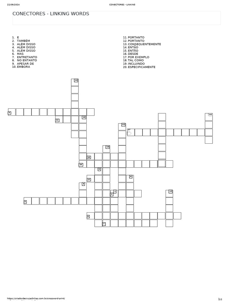 CONECTORES - LINKING WORDS RAV | PDF