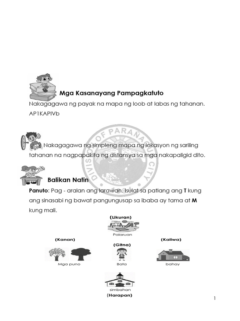 AP Grade8 Quarter1 Module Week2 | PDF