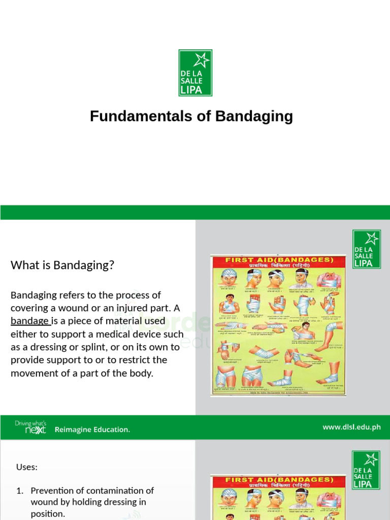 Fundamentals of Bandaging | PDF