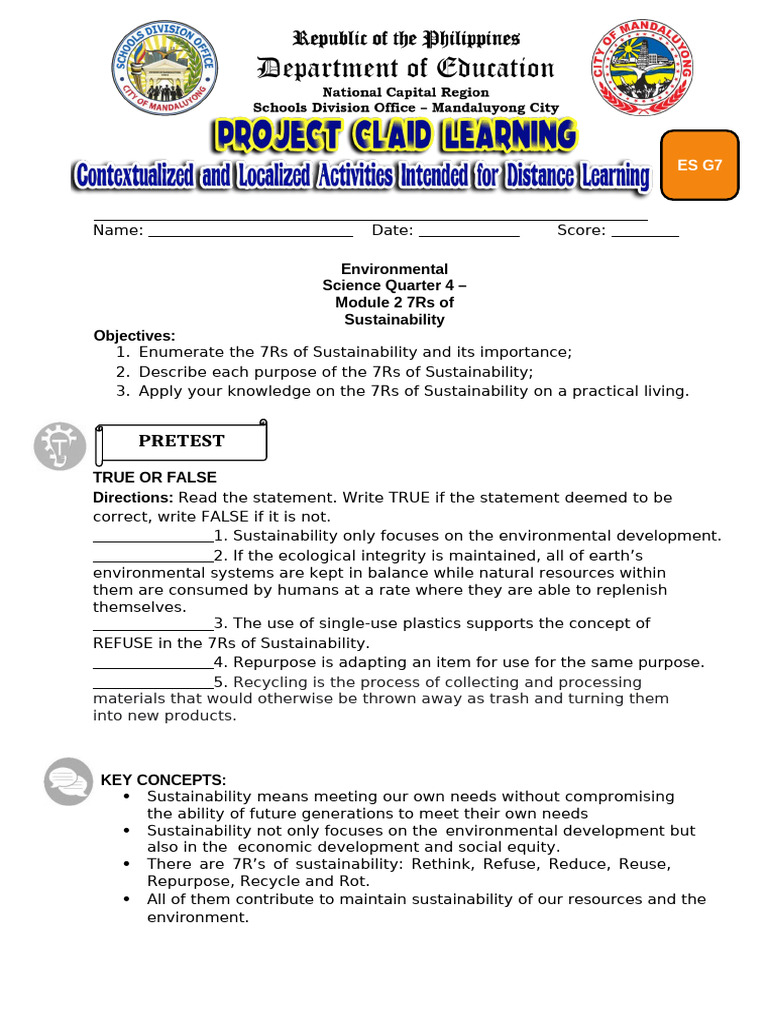 Environmental Science Q4 M2 | PDF
