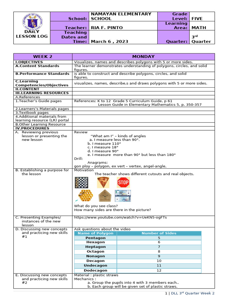 COT Math_3Q-week 3 | PDF