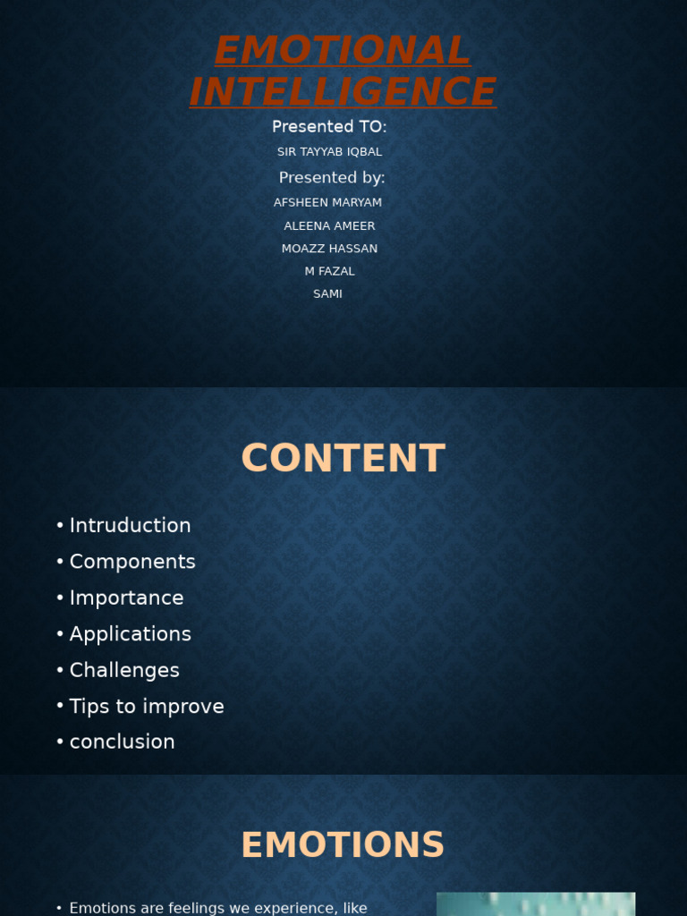 Emotional Intelligence | PDF