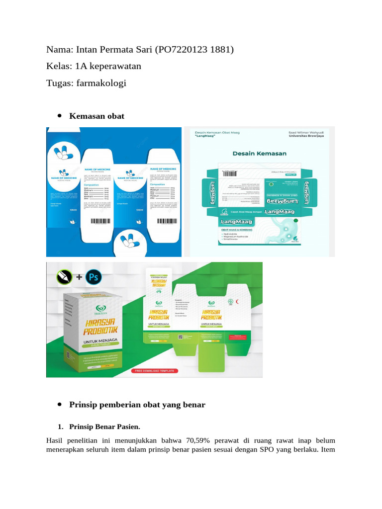 Intan Permata Sari Farmakologi | PDF