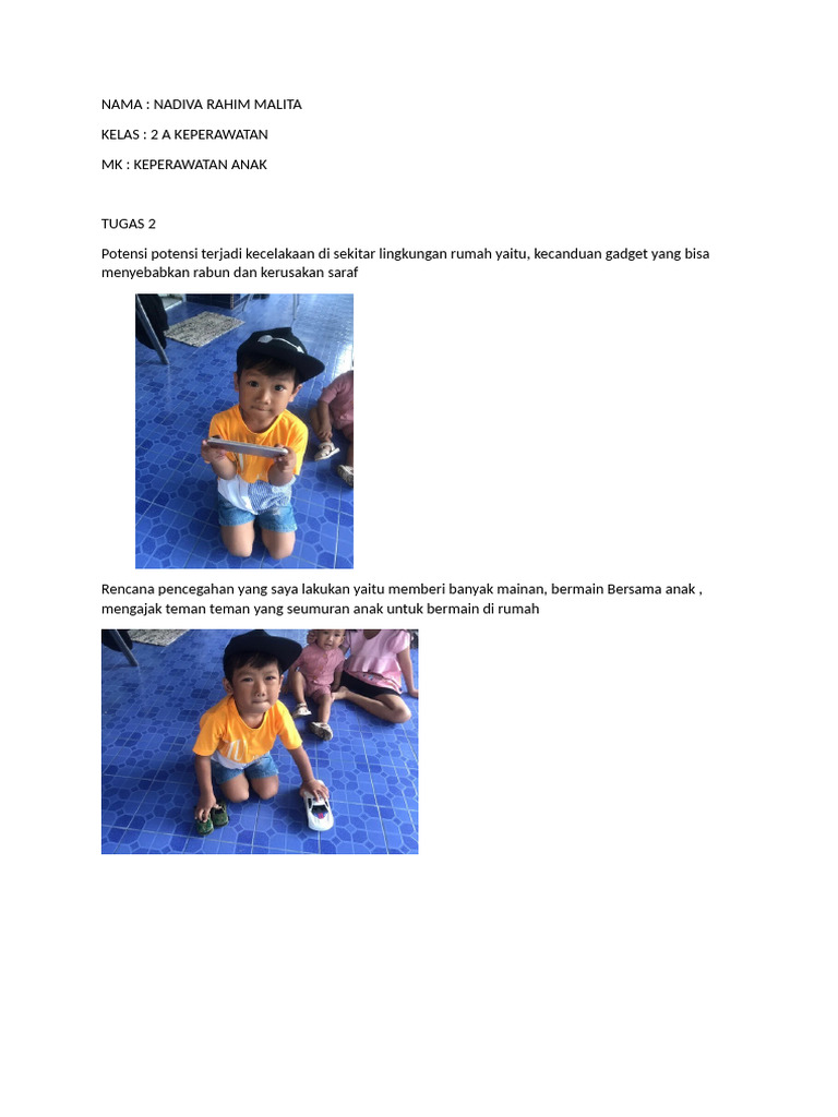 Kep Anak Tugas 2 Nadiva | PDF