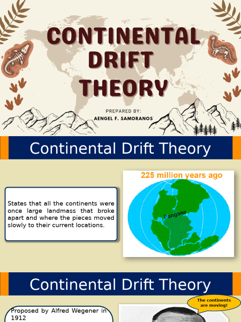 Continental Drift Theory | PDF