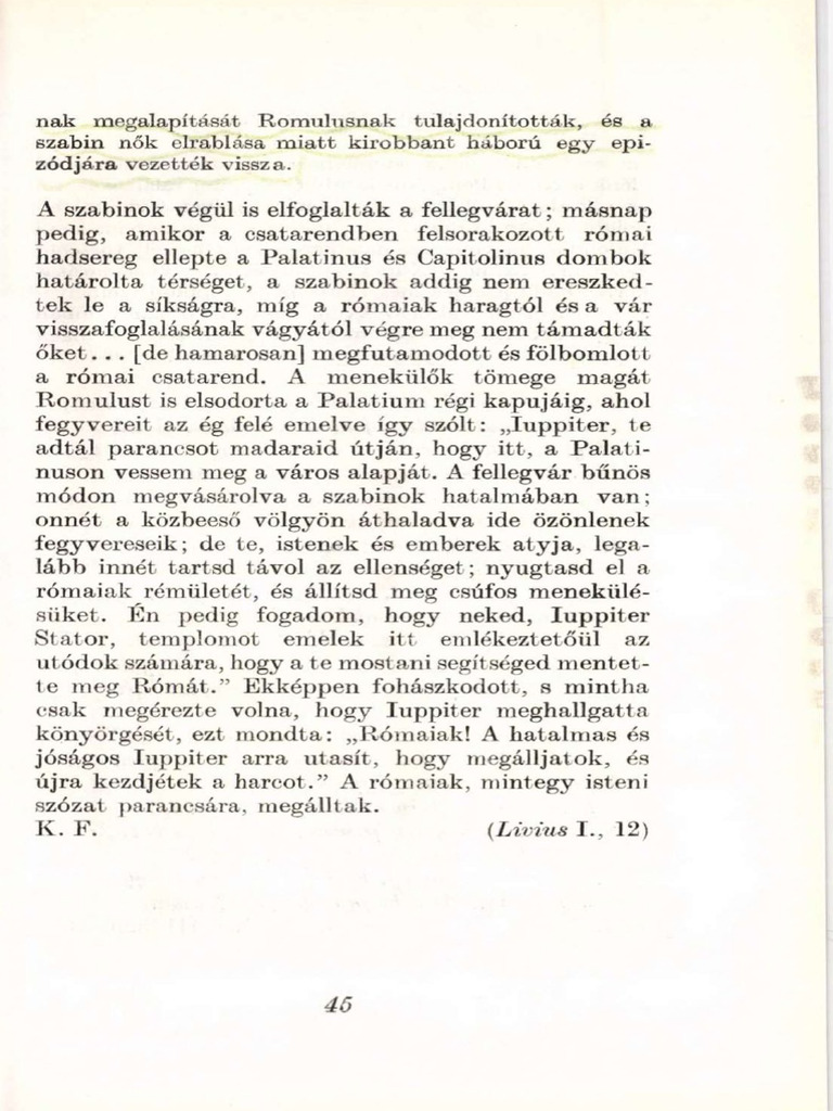 Livius I., 12 | PDF