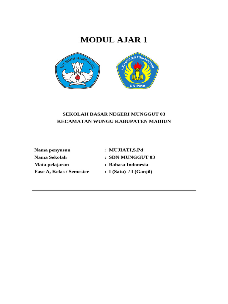 Modul Ajar 1 | PDF