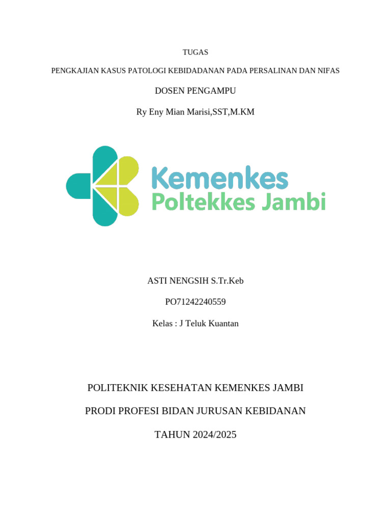 Asti Nengsih TGS Buk Ry Eny | PDF