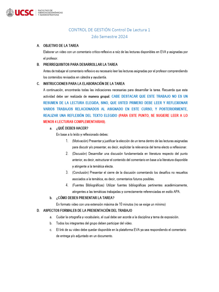 Control de Lectura 2 - 2024 | PDF | Cognición | Computadoras