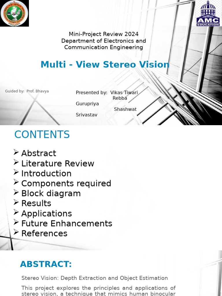 Miniproject Review | PDF