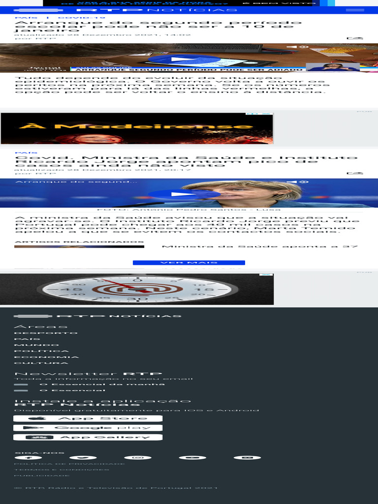 Arranque Do Segundo Período Escolar Pode Não Ser A 10 de Janeiro | PDF