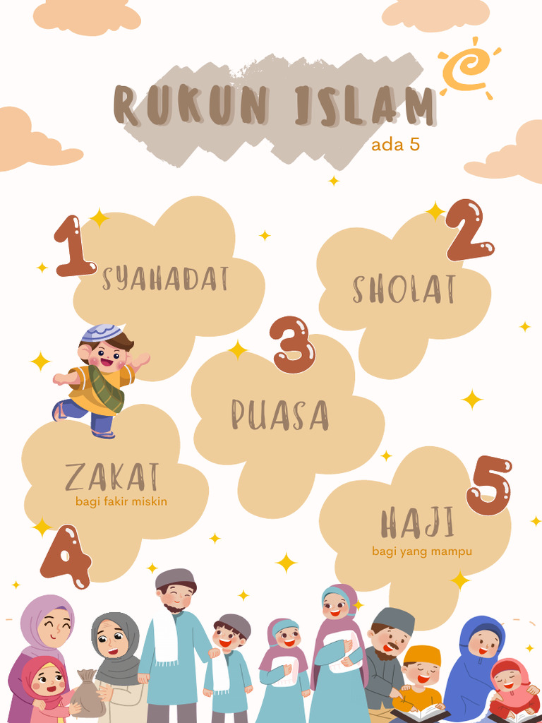 Peach Classroom Rules Poster | PDF